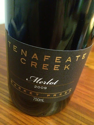 Tenefeate Creek Merlot 2009 - Australian Wine and Drinks Review