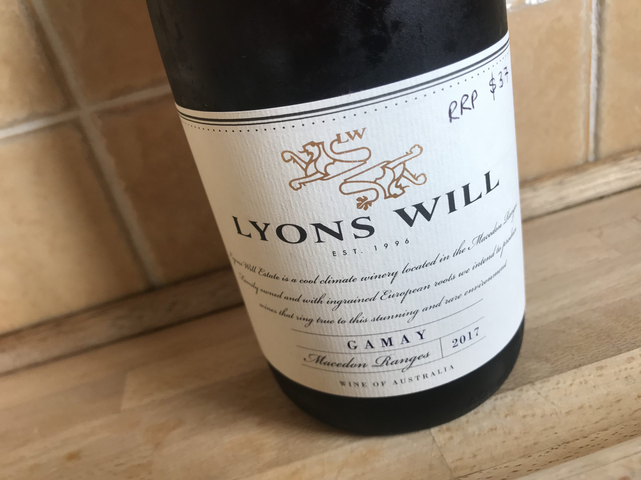 New Macedon flavours: Lyons Will Gamay 2017 - Australian Wine and ...