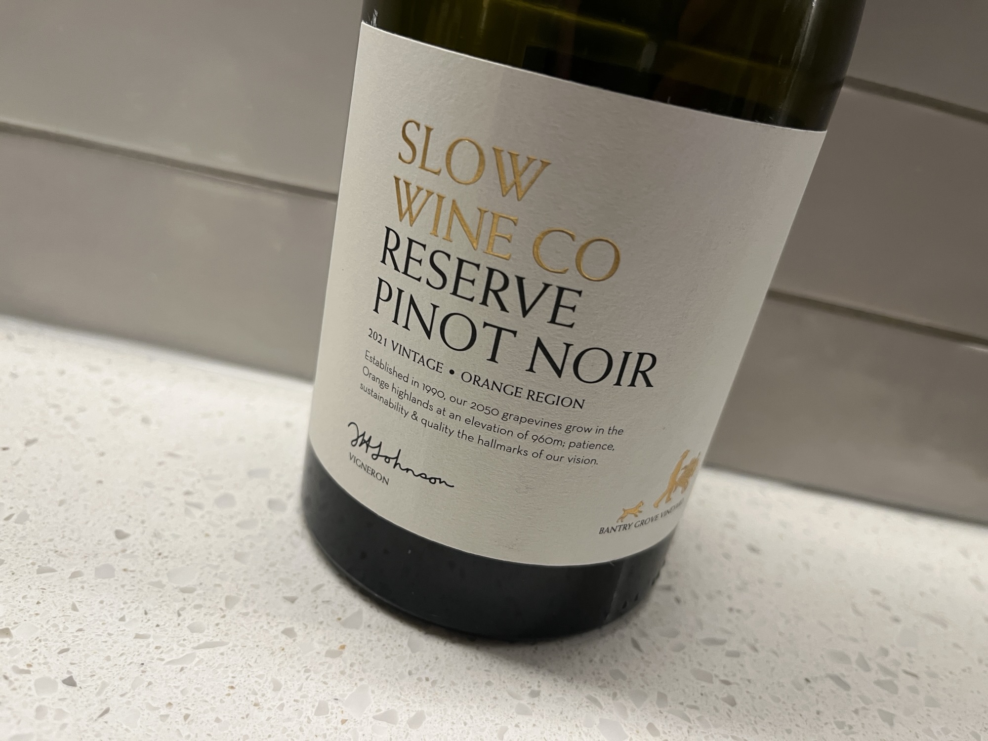 Nothing tardy about the Slow Wine Co. Reserve Pinot Noir 2021 ...